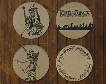 Middle-Earth Patterns Lord of the Rings Borders for