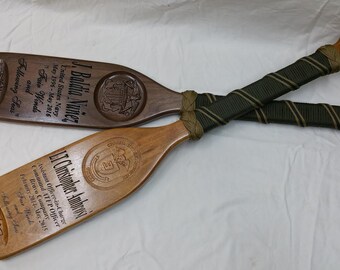 Navy paddles | Etsy