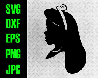 Alice silhouette | Etsy