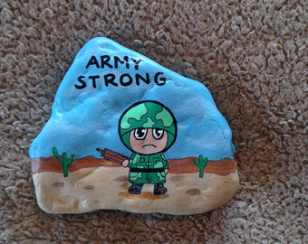 Hand painted rock | Etsy