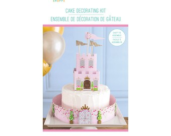 Castle cake topper | Etsy