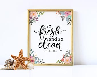 So fresh so clean | Etsy