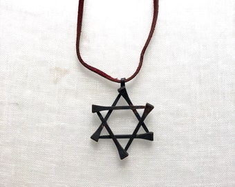Jewish star pendant | Etsy