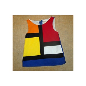 Mondrian dress | Etsy