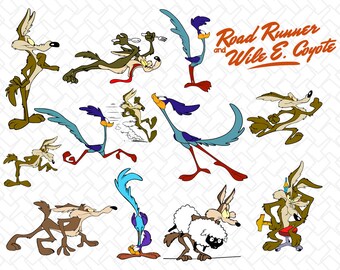 Road runner svg file | Etsy