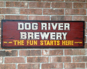 Brewery sign | Etsy