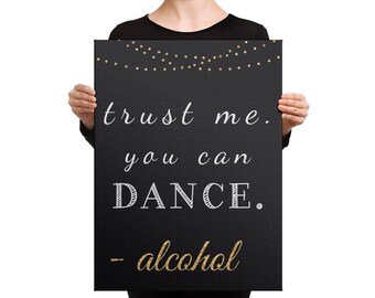 You can dance sign | Etsy