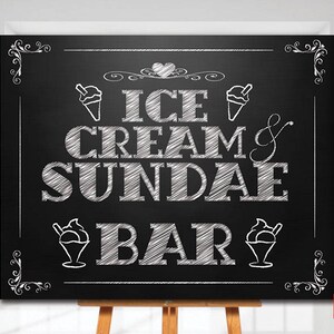 Sundae bar | Etsy