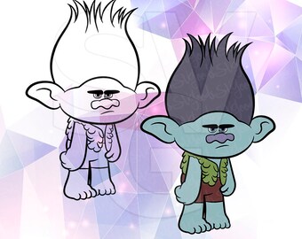 Trolls cut file | Etsy