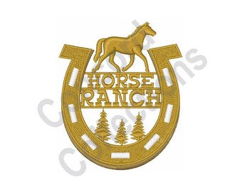 Horse embroidery | Etsy