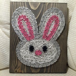 Bunny string art | Etsy