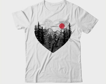 Mountain tshirt | Etsy