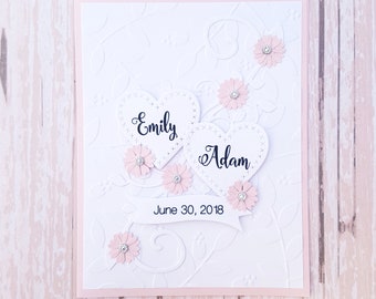 Custom wedding card | Etsy