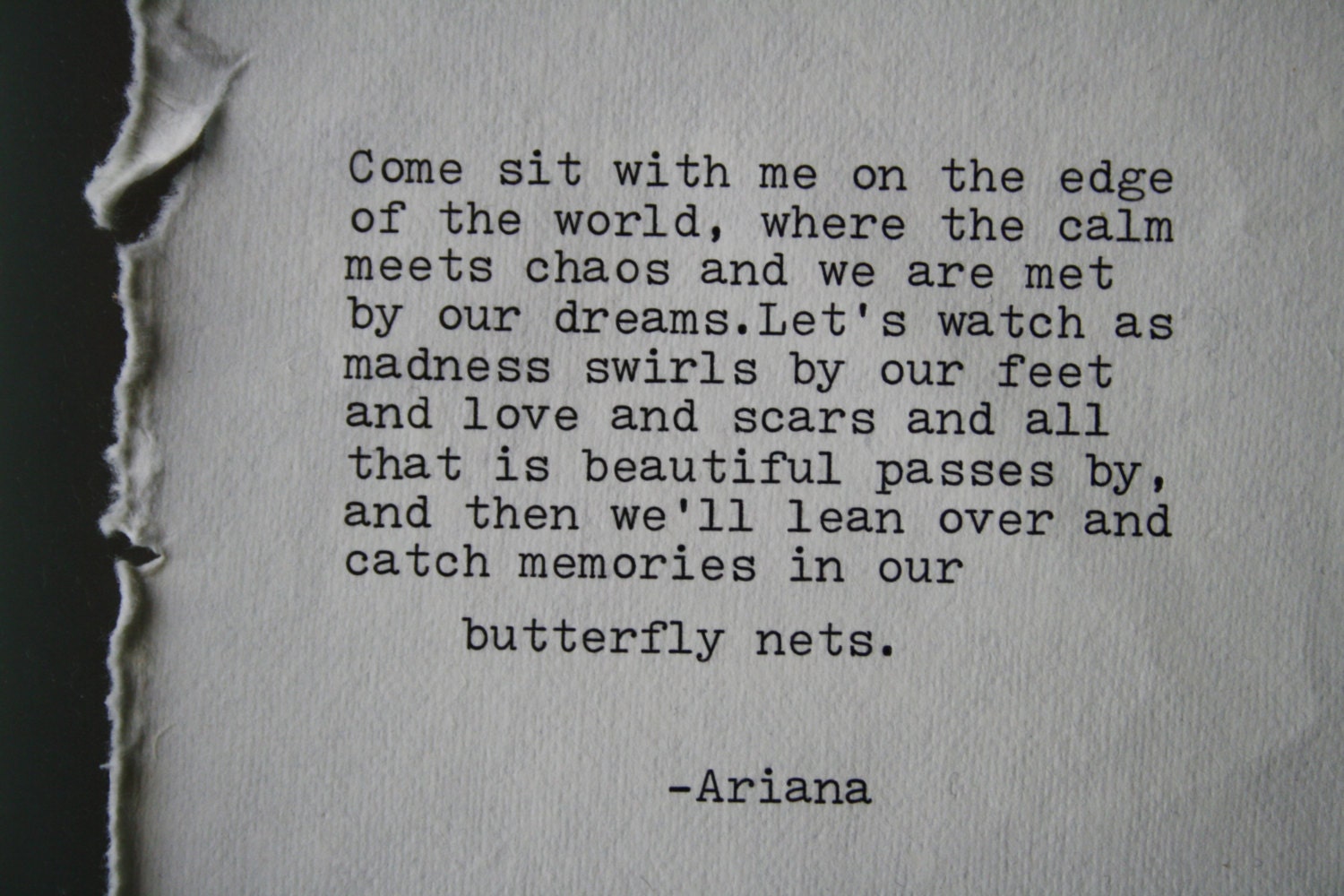 love original poetry poem typography print typographic art