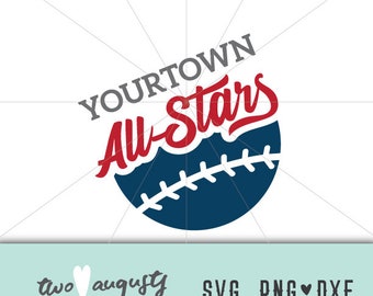 All star baseball | Etsy