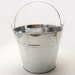 Galvanized Bucket 5 inch silver metal bucket stainless