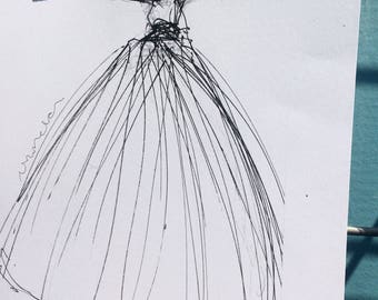 Fashion Art by Rhonda Corley by colorpluschaos on Etsy