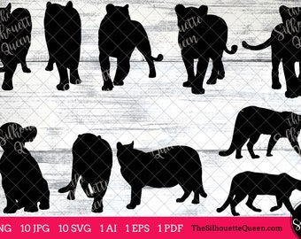Puma svg | Etsy