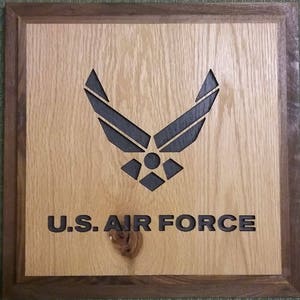 Air force plaque | Etsy