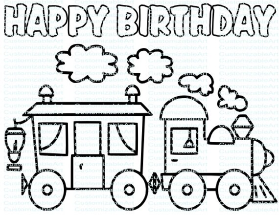 Choo Choo Train Birthday Party Printables Train Birthday Party