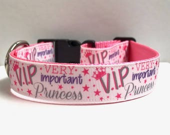 Princess dog collar | Etsy