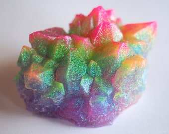 Rainbows End Crystal Shard / Faux Crystal Decor Gifts for