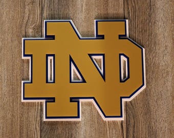 Notre dame logo | Etsy