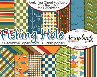 Fishing scrapbook | Etsy