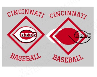 Cincinnati reds svg | Etsy