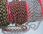 Items similar to SALE!! 2 Feet Extra Large 11mm Rolo Chain Chunky ...