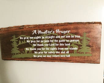 Hunters prayer | Etsy