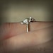 Mouse ring silver mouse ring rat ring sterling silver