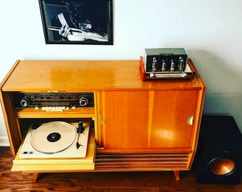 Record cabinet | Etsy