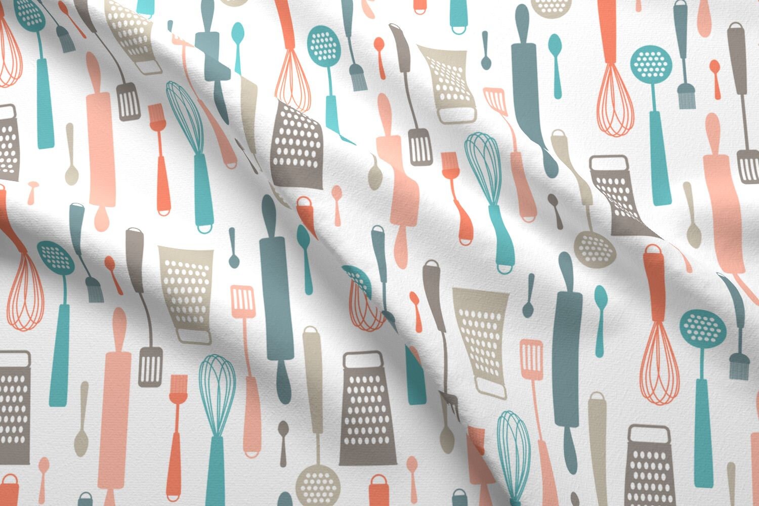 Modern Kitchen Fabric Kitchen Utensils By Heleenvanbuul