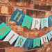 Turquoise birthday banner Happy Birthday Banner Personalized