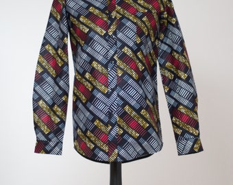 African print shirt | Etsy