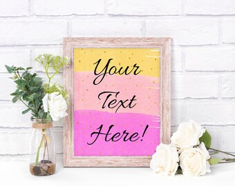 Make your own sign | Etsy