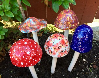 Ceramic mushrooms | Etsy