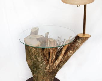 Tree stump table | Etsy