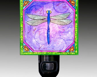 Dragonfly lamp | Etsy