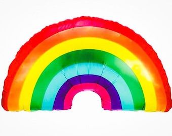 Rainbow balloon | Etsy