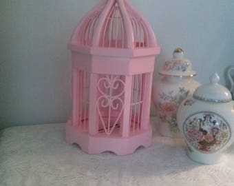 Pink bird cage | Etsy