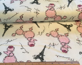 Poodle fabric | Etsy