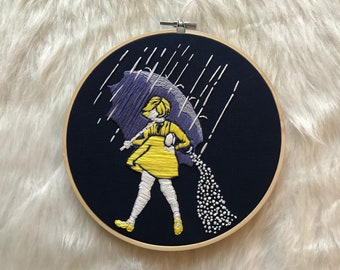 Morton salt girl | Etsy