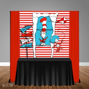 Dr seuss backdrop | Etsy