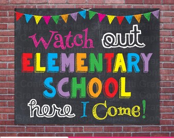 Last Day Of School First Grade Chalkboard Sign Poster Chalk