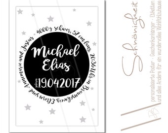 Kids Christening Activity Page PDF. Custom Name & Date.