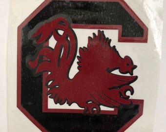 Gamecocks decal | Etsy