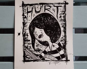 Adventure Time Marceline Bat Form Vinyl Decal