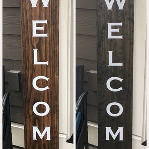 Tall porch sign | Etsy